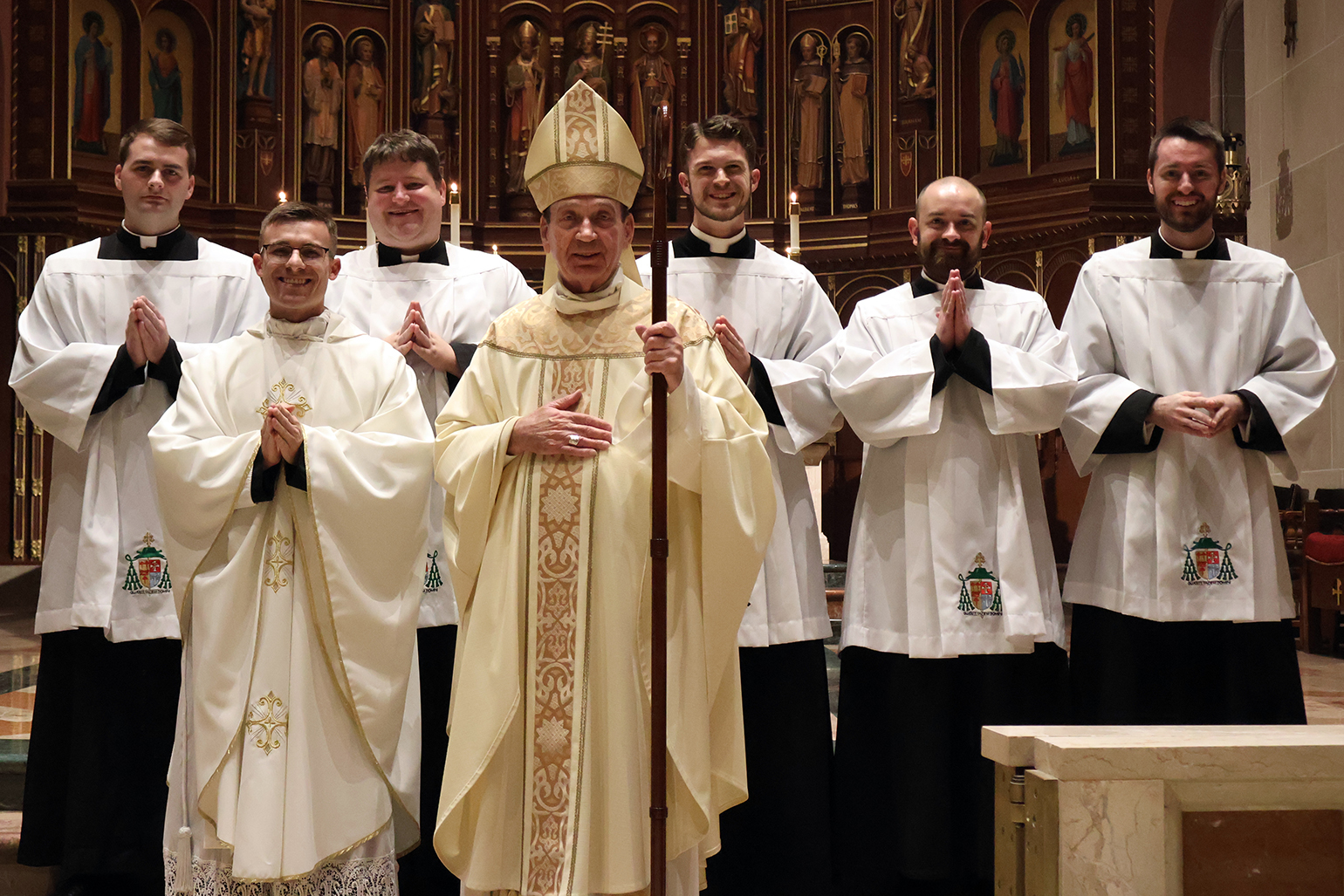 11 MTSM Seminarians Installed in Ministry of Acolyte - Athenaeum of Ohio