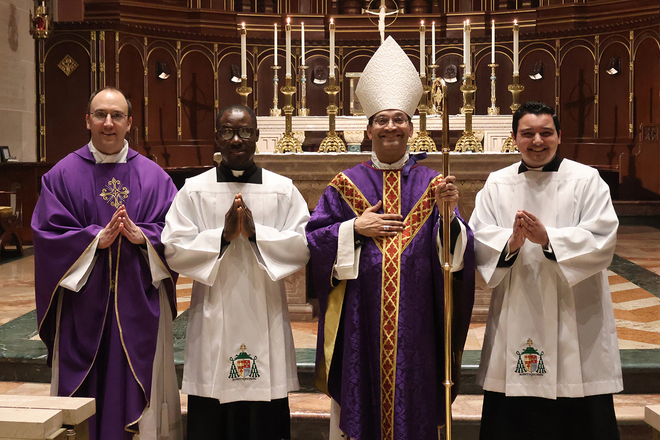 Eight MTSM Seminarians Installed in Ministry of Lector - Athenaeum of Ohio