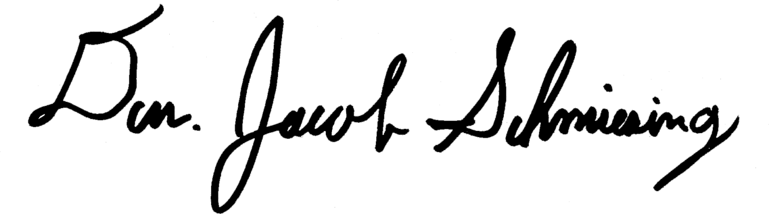 Deacon Jacob Schmiesing Thanksgiving Message - Athenaeum of Ohio